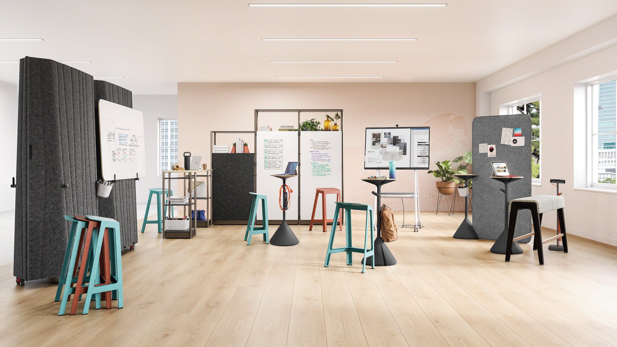 How to reconfigure conference rooms for better hybrid meetings