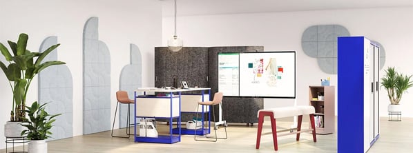 New ways of working: office workstation trends