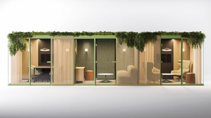 The future office pod: Movability, flexibility & employee experience