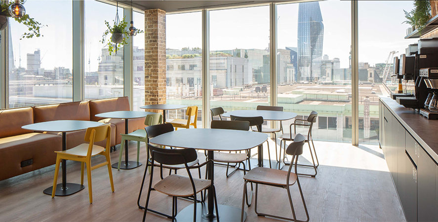 WorkCafé- an innovative workplace solution | IE