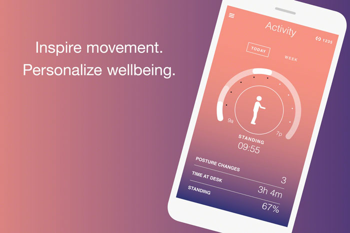 The Rise App - For Height Adjustable Desks